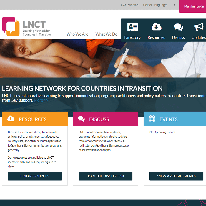 LNCT: Peer Learning Platform on Immunization Financing for Countries ...